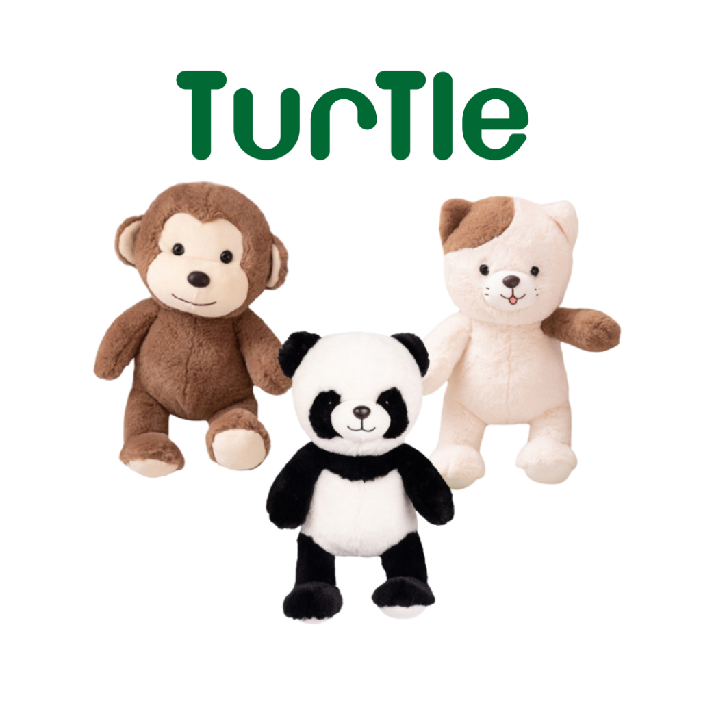 TURTLE Monkey / Panda / Cat Stuffed Toy Soft Toy Plushie | Shopee Singapore