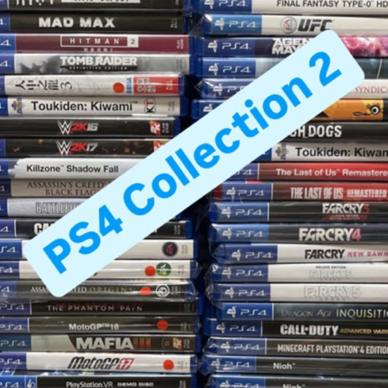 PS4 Games Collection 2 | Shopee Singapore