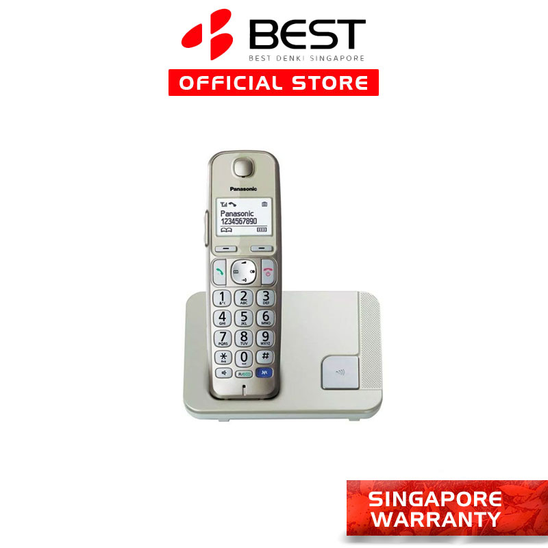 Panasonic Dect Phones Kx-tge210cxn | Shopee Singapore