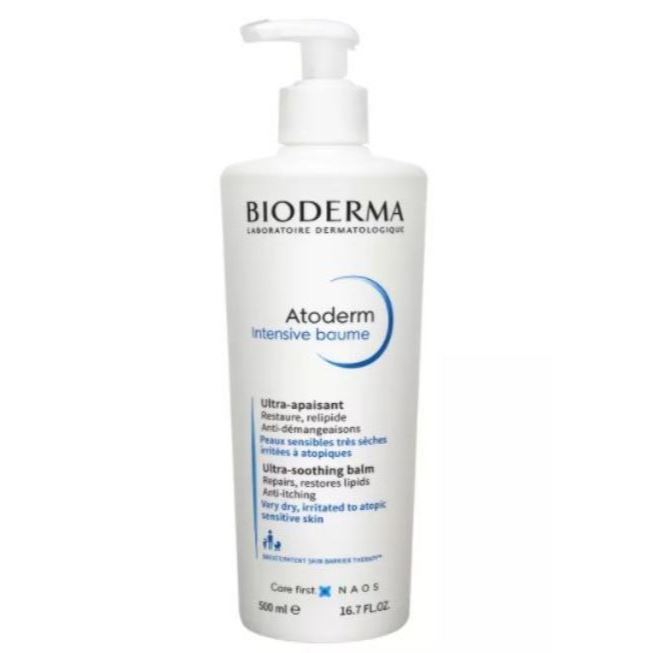 "Bioderma Atoderm Intensive Baume Ultra-Soothing Balm 500ml for Anti ...