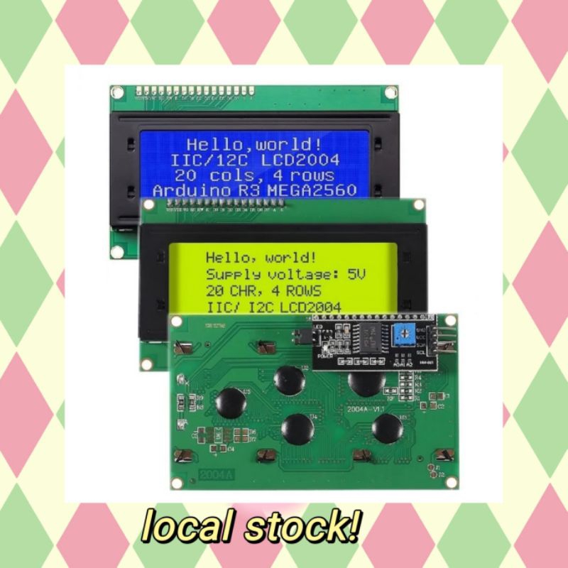 {fast delivery}LCD Display Module 20x4 LCD2004 HD44780 TWI LCD IIC/I2C ...