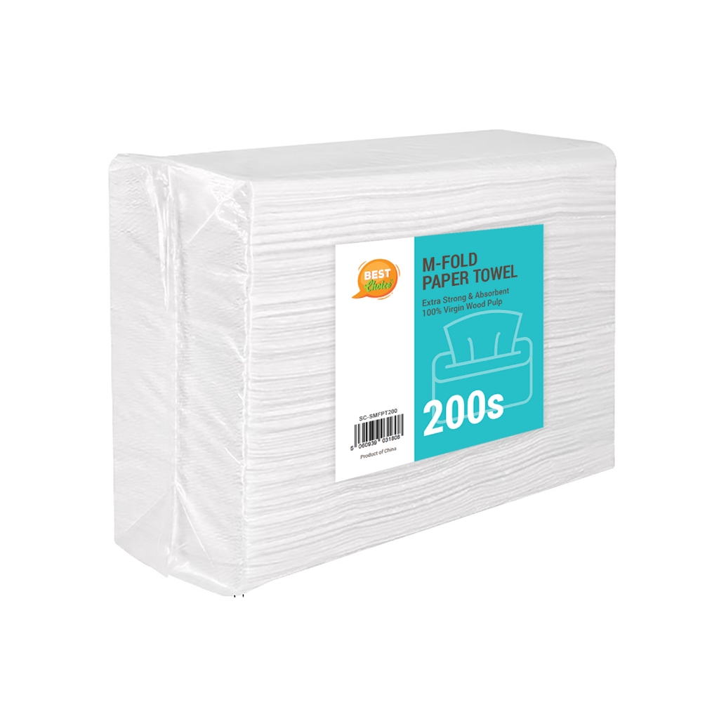 BEST Choice Single M Fold Paper Towel 200s | Shopee Singapore
