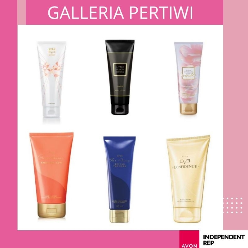 AVON - Assorted Body Perfume Lotion (Eva/Life/TodayTomorrowAlways/Eve ...