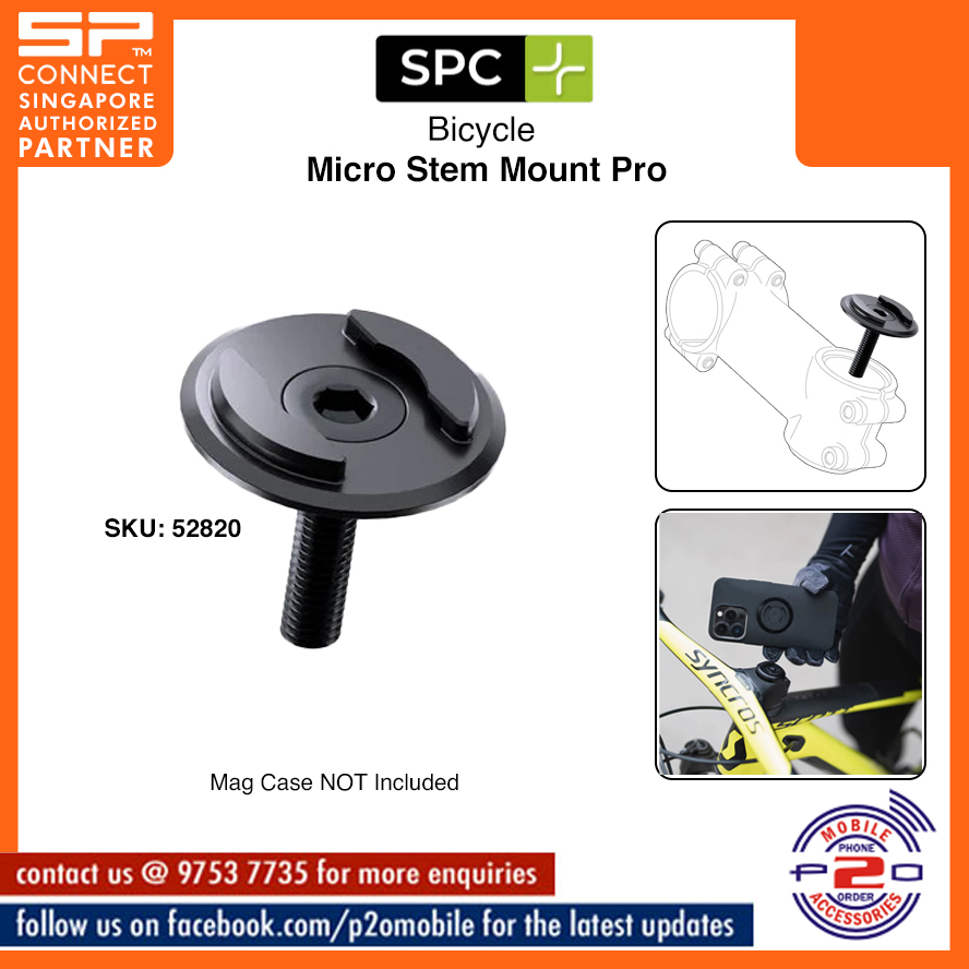 SPC+ (SP Connect+) Bicycle - Micro Stem Mount Pro SKU: 52820 | Shopee Singapore