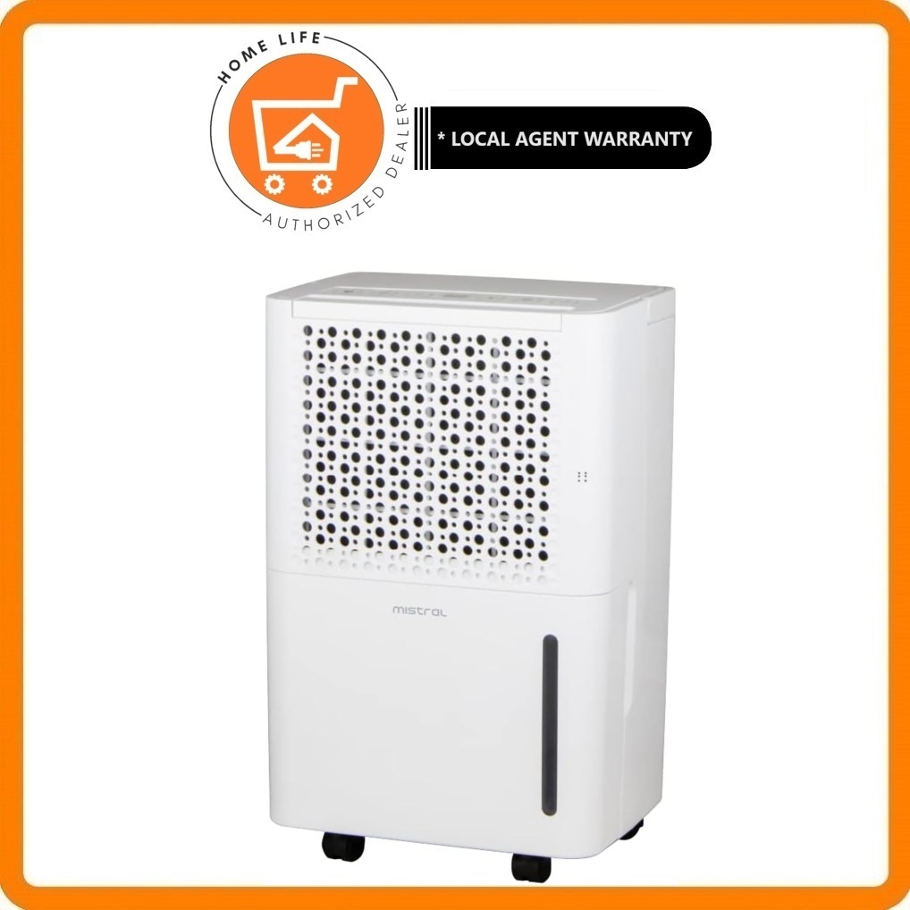 Mistral MDH1022 10L Dehumidifier with Ionizer & UV | Shopee Singapore