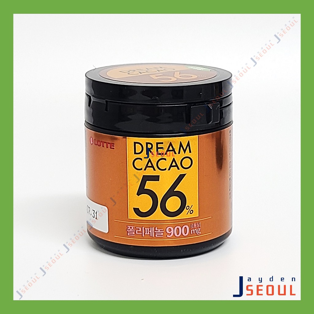 [Lotte] Dream Cacao (56% 72% 82% Polyphenol Chocolate, Dark Chocolate) | Shopee Singapore