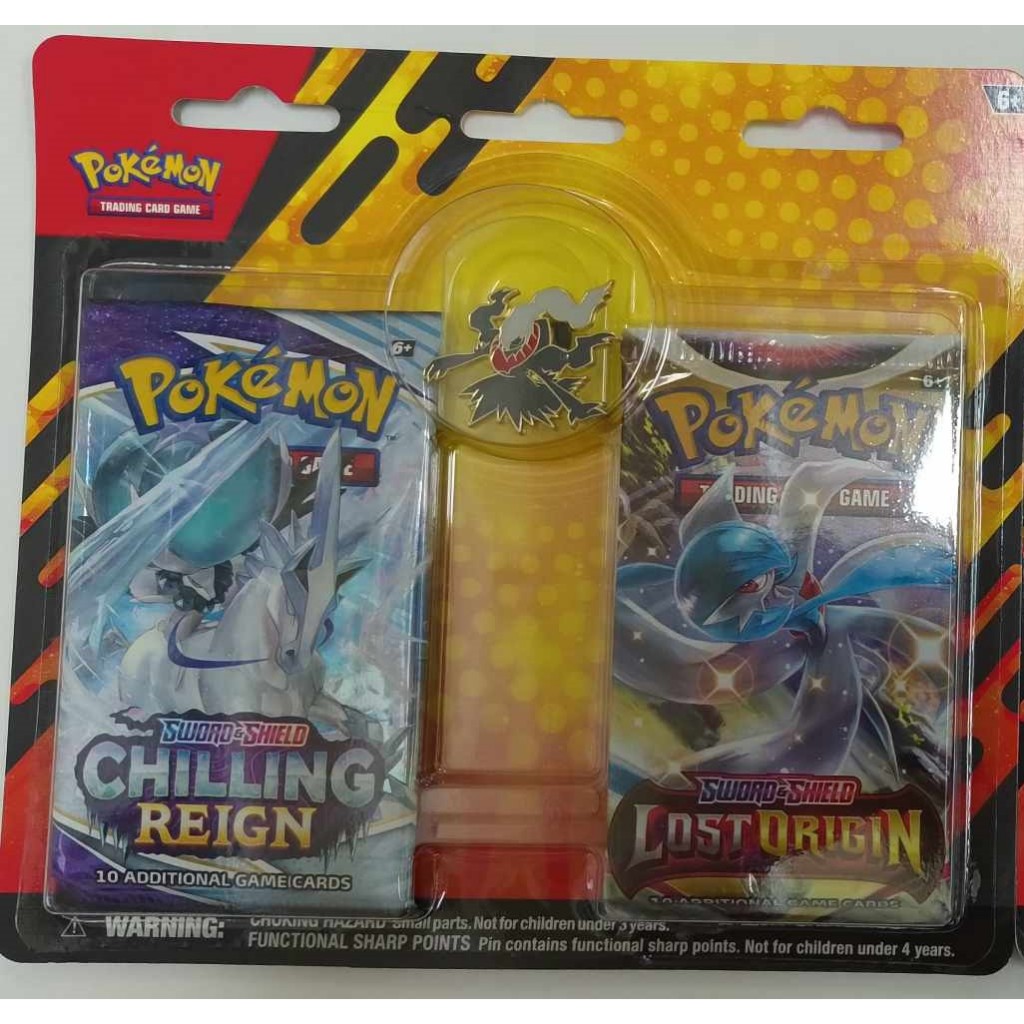 Pokemon TCG Arceus/Darkrai pin big footprint blister pack | Shopee ...