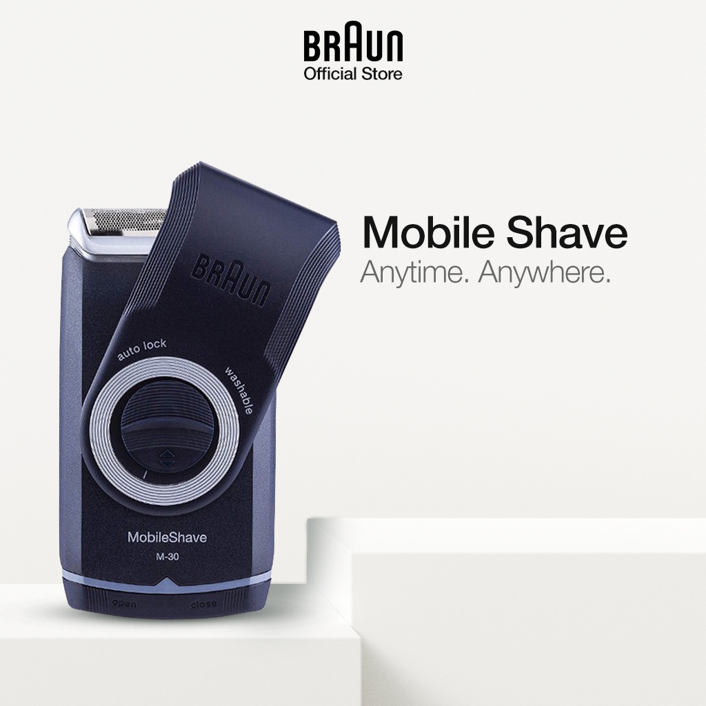 Braun M30 Mobile Shaver Electric Shaver | Shopee Singapore