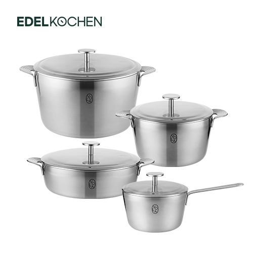 [Korea No.1]Edelkochen Vola 5PLY Stainless Steel Pot Series | Premium ...