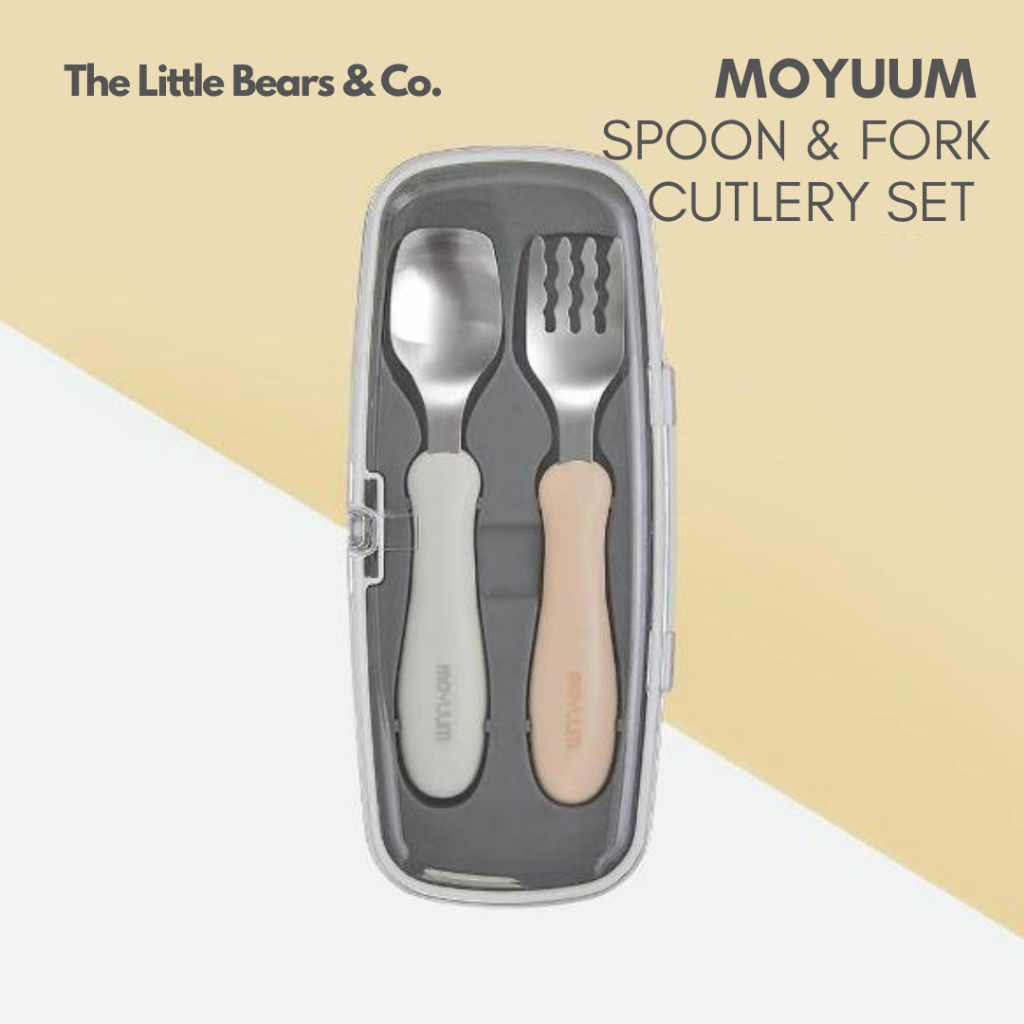 [CLEARANCE] Moyuum BLW Stainless Steel Spoon and Fork Cutlery Set (With ...