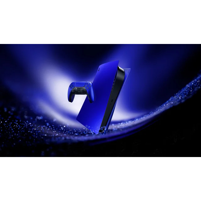 PS5 Official Face Plate Cobalt Blue Cover (Singapore Official Product ...