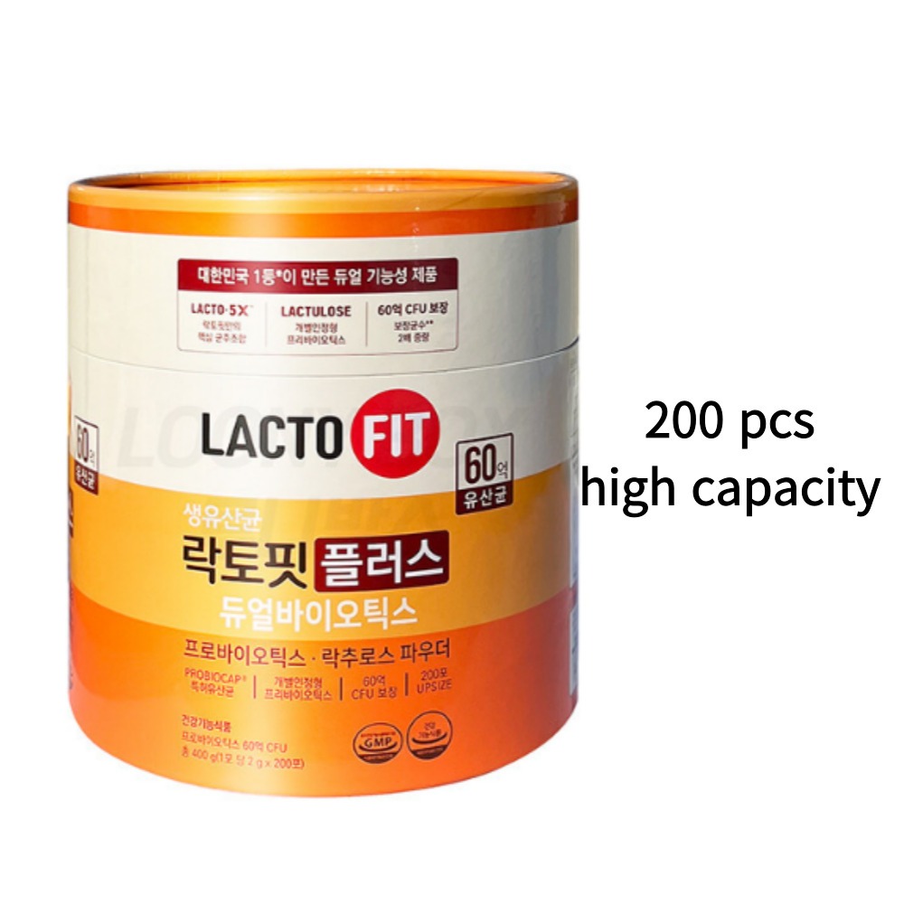 [Chong Kun Dang] LACTOFIT PLUS 5X / 200 Packets KOREA NOBOX | Shopee ...