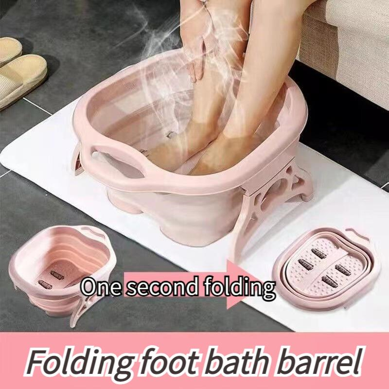 SG Stock Spot Foldable Foot bath bucket foot spa bucket foot spa ...