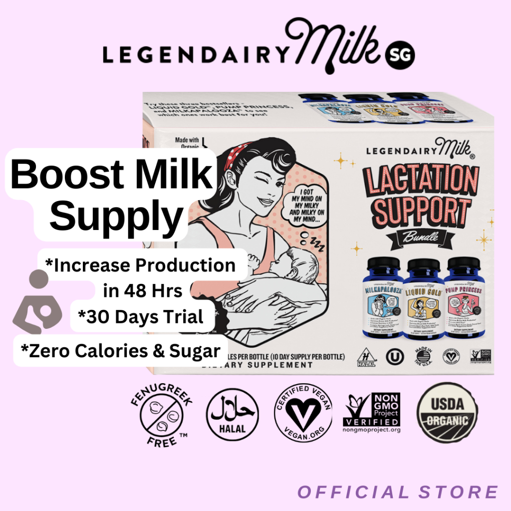 Legendairy Milk Bestseller Lactation Support bundle Trial- Breast Milk ...