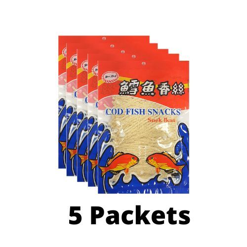 Ken Ken Cod Fish Snack 35g, 5 Packets | Shopee Singapore