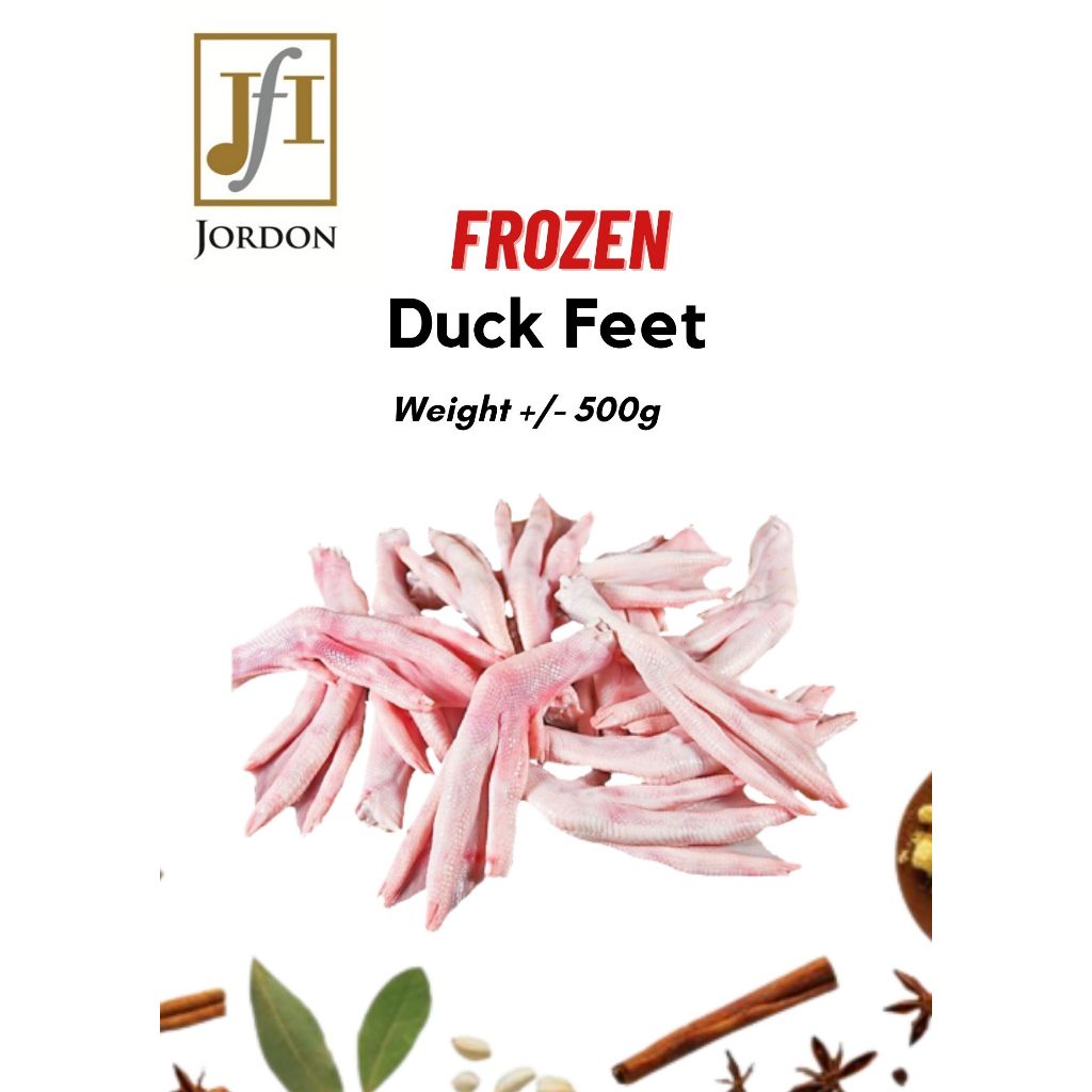 [Jordon] Frozen Duck Feet 500g | Shopee Singapore