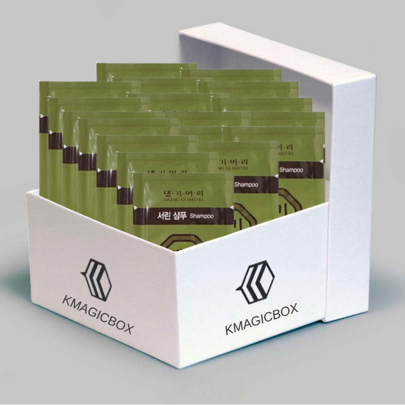 Premium Hair Protection - Single-Use Herbal Shampoo for Travel (100 ...