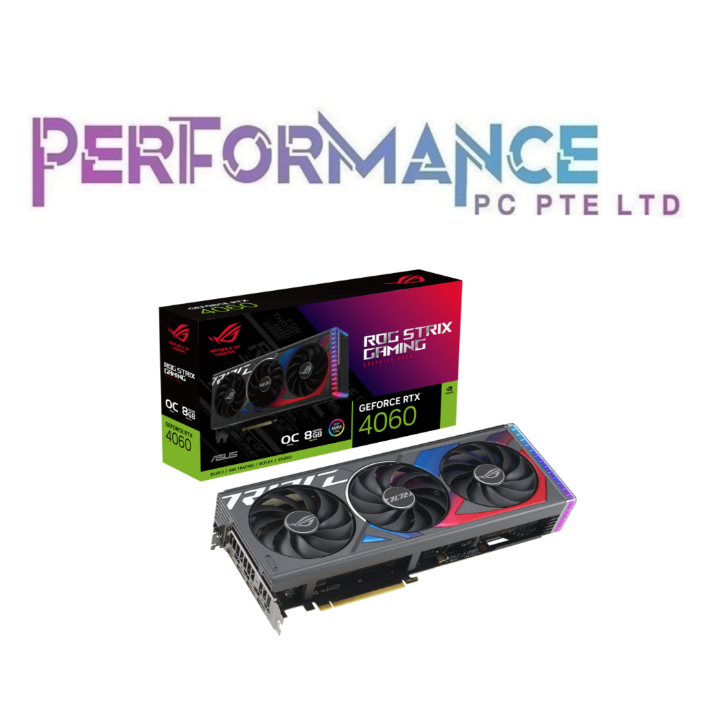 ASUS ROG Strix GeForce RTX 4060 RTX4060 OC Edition 8GB GDDR6 GRAPHIC ...