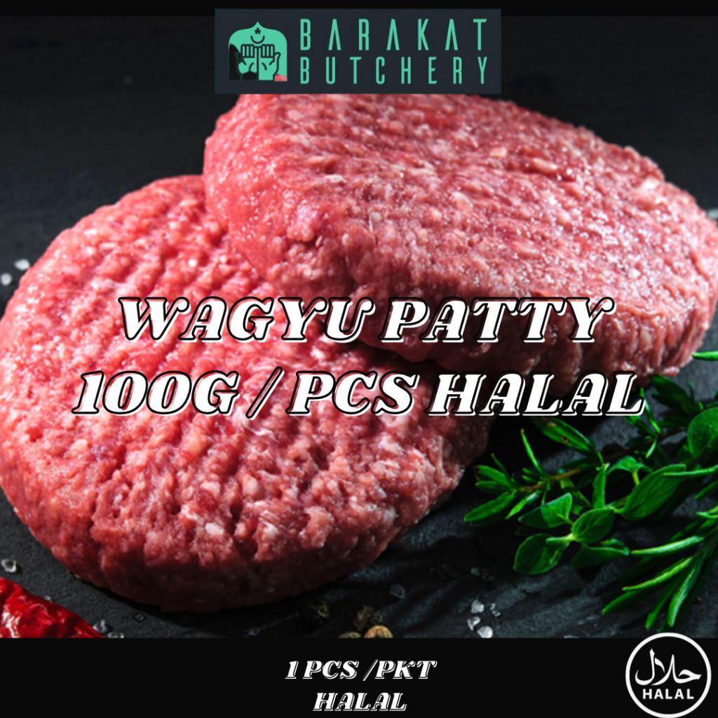 FROZEN WAGYU PATTY 100G/FROZEN FOOD/BARAKAT BUTCHERY | Shopee Singapore