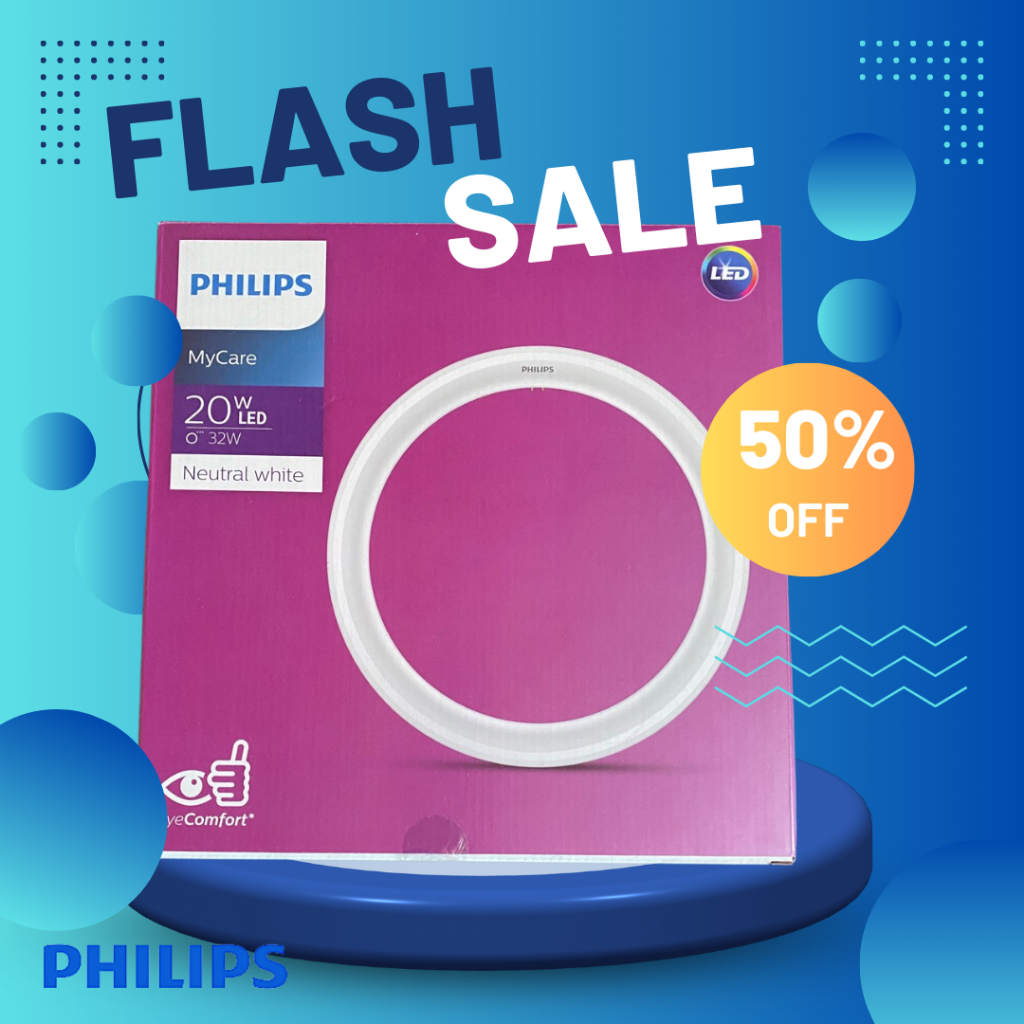 FLASH SALE! Philips LED Circular 20W 840 G10q Linear Tube ( Cool White ...