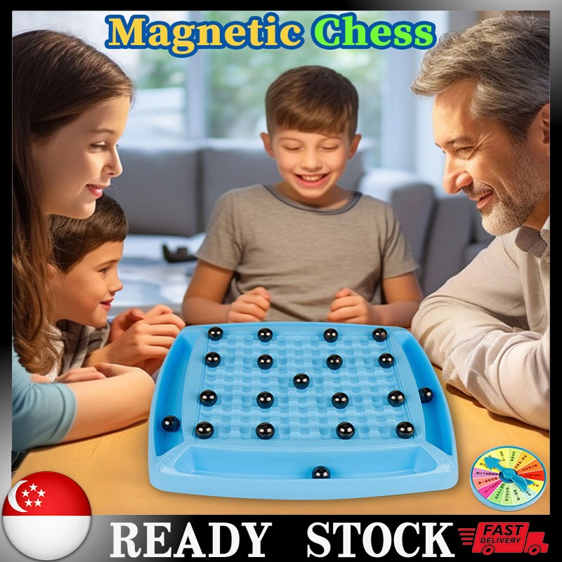 🇸🇬 [In Stock]Magnetic Chess Magnet Toy Parent Child Interactive Table ...