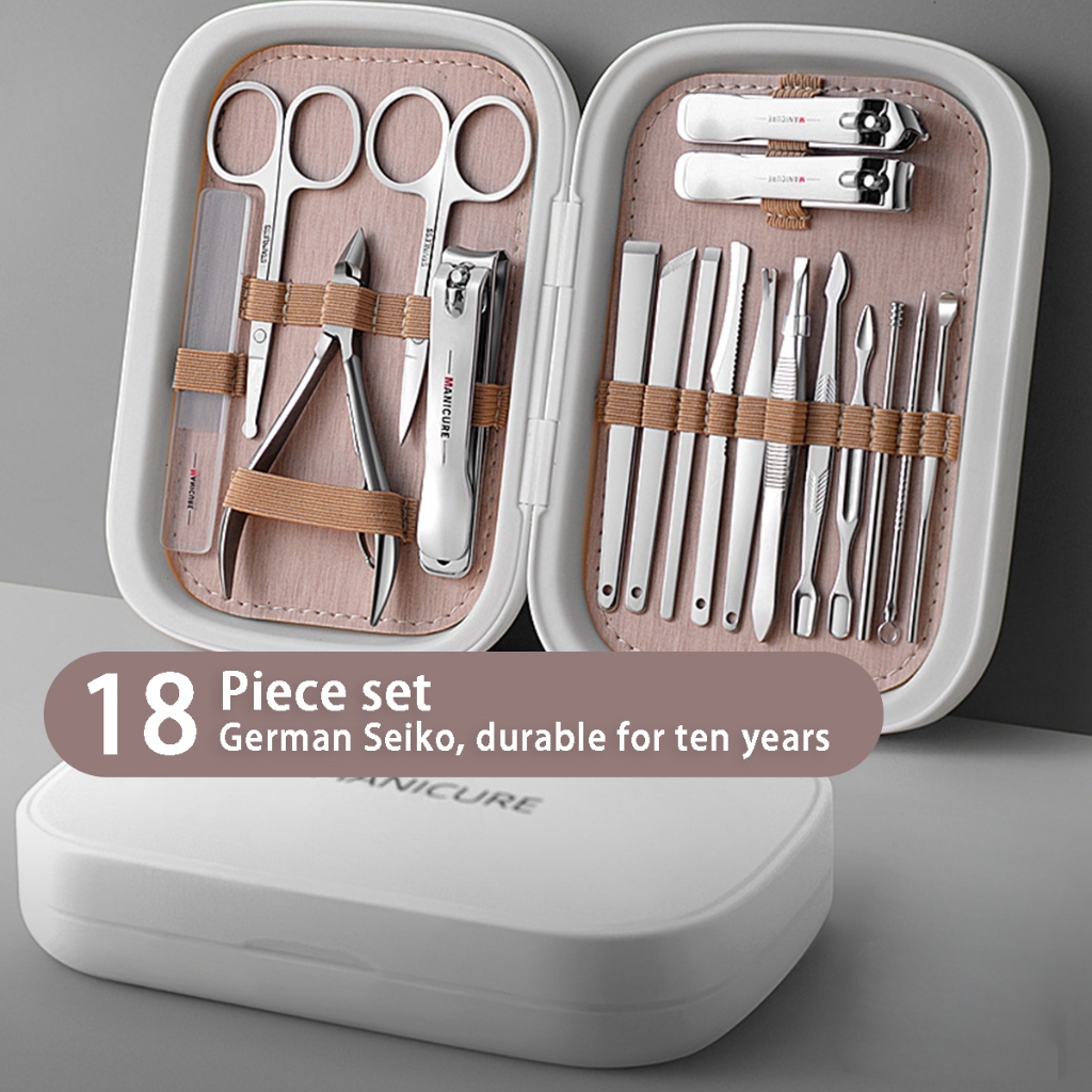 Multifunctional Nail Clippers Set Professional Stainless Steel Nail ...
