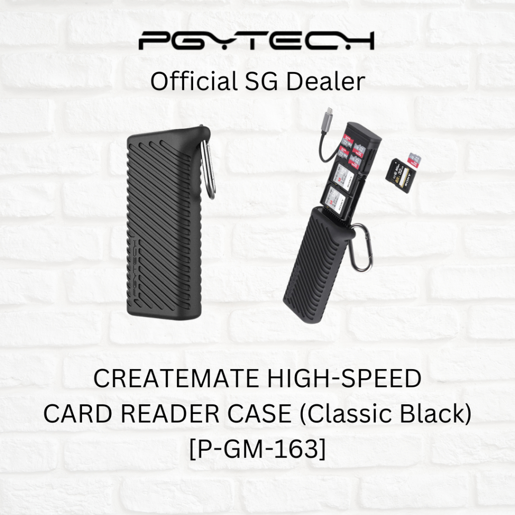 PGYTECH CreateMate High-Speed Card Reader Case | Shopee Singapore