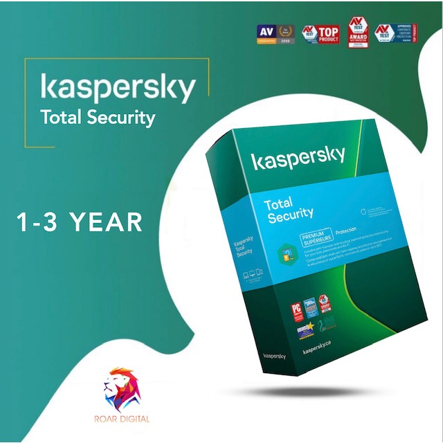 KASPERSKY TOTAL SECURITY | PLUS | PREMIUM ORIGINAL ANTIVIRUS - LATEST ...
