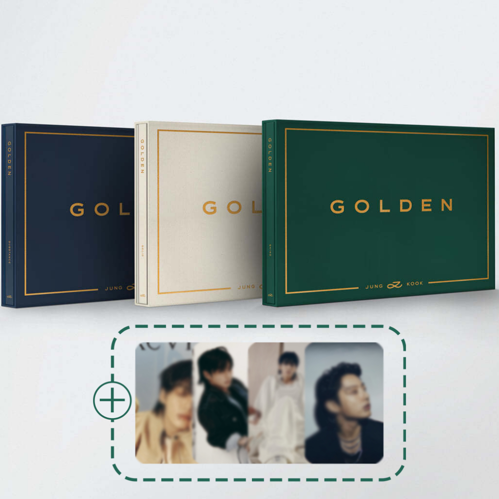 [GIFT] BTS JUNGKOOK JK Solo Album GOLDEN | Shopee Singapore