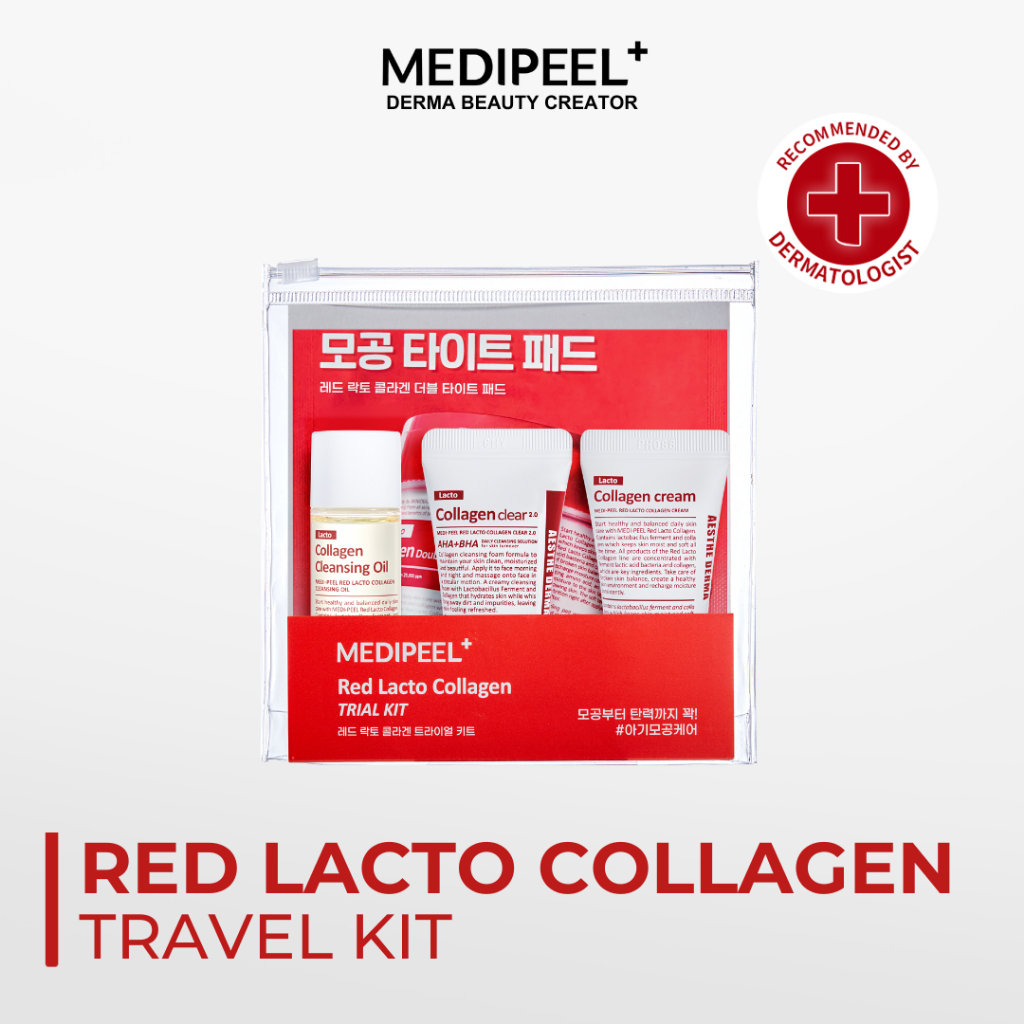 MEDIPEEL Red Lacto Collagen Mini Travel Kit | Shopee Singapore