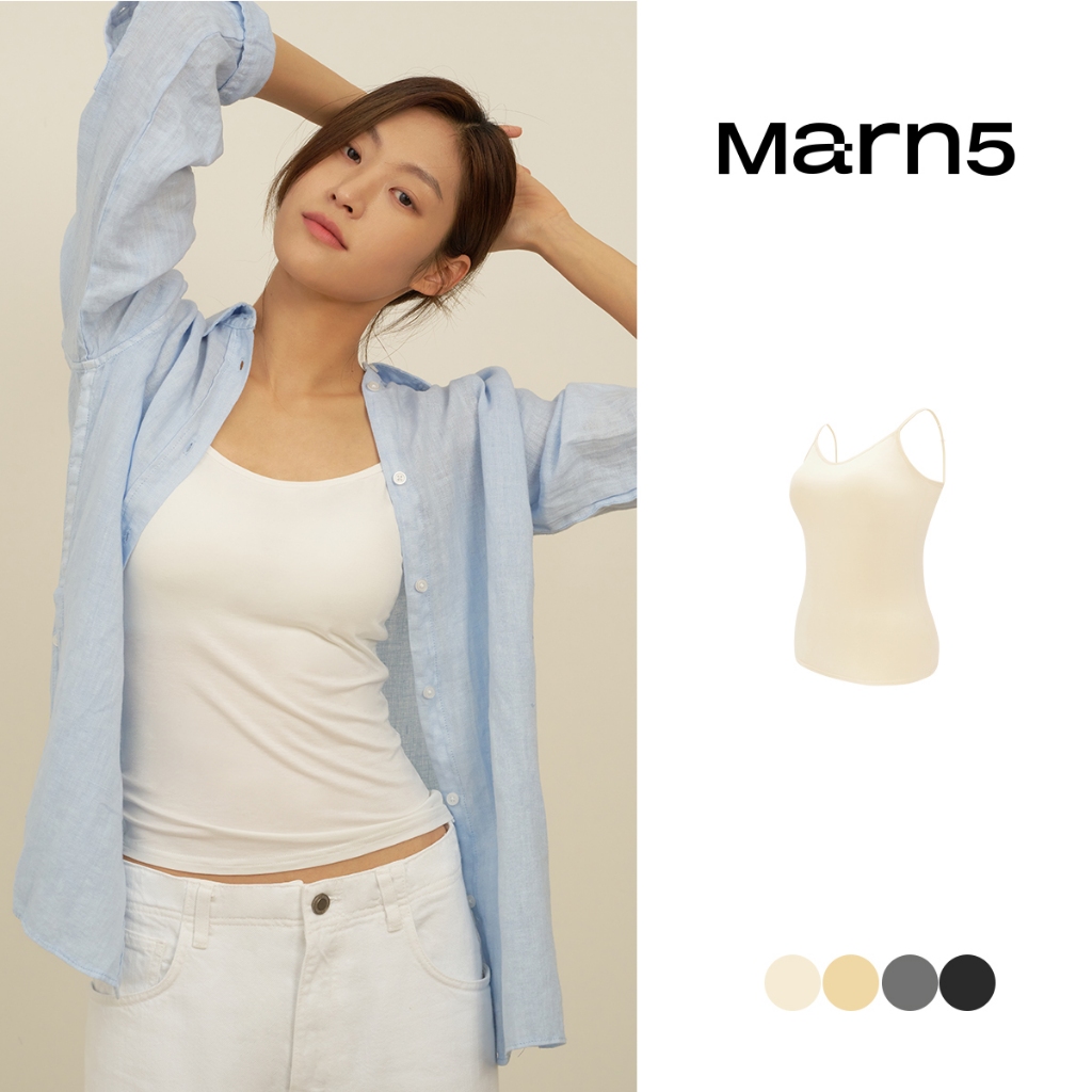 MARUN5 Modal Bra Cap with Built-in Cap | Shopee Singapore