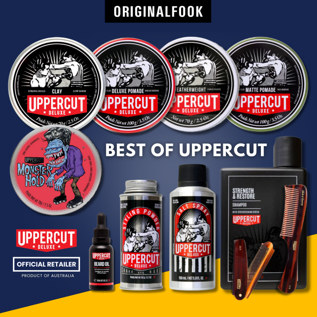 Uppercut Deluxe | Matte Pomade | Clay | Monster Hold | Featherweight ...