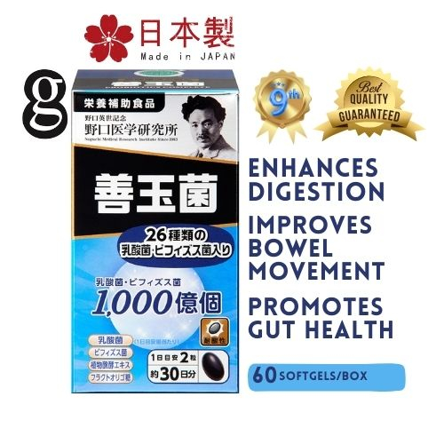 Helps Digestion Improves Bowel Movement & Gut Health Japan Noguchi ...