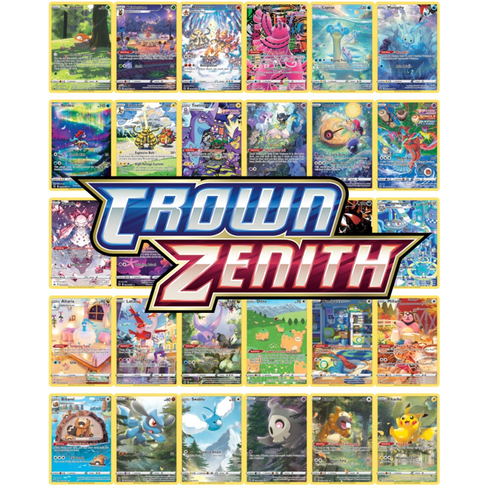 [SS12.5 Crown Zenith 1/2] Galarian Gallery/V/VSTAR/VMAX/Radiant Pokemon ...