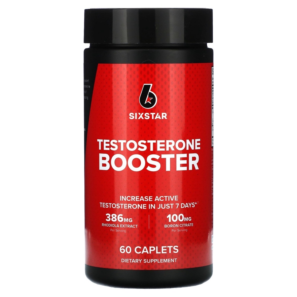 Six Star, Elite Series, Testosterone Booster, 60 Caplets $15 | Shopee ...