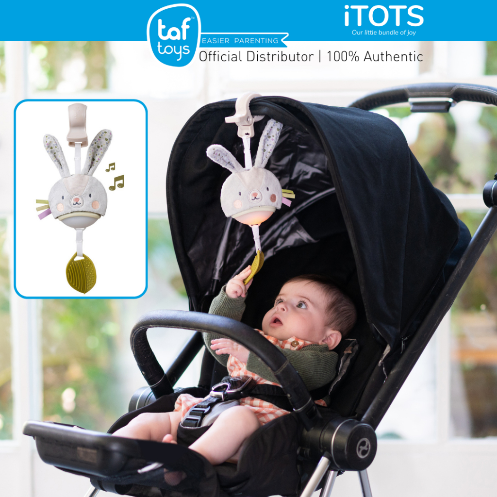 Taf Toys Garden Stroller Bunny Musical Toy | Shopee Singapore