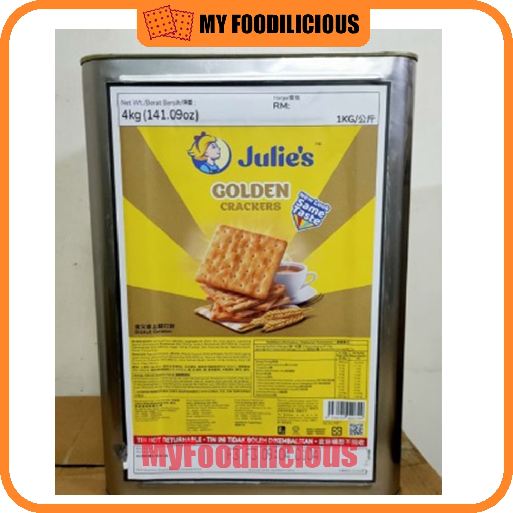 Julie's Tin Biscuit Love Letter/Peanut Butter/Cheese Cracker/Cheese ...