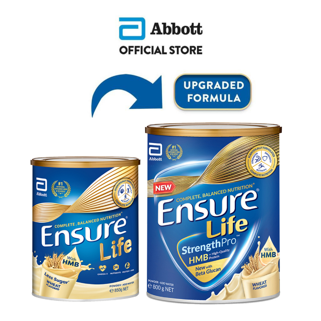 [Bundle of 2] Ensure® Life StrengthPro TM Wheat 800g | Shopee Singapore