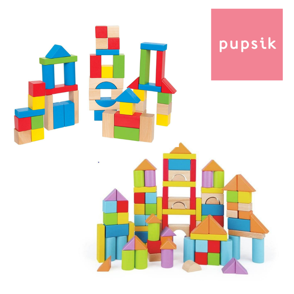 Hape Building Blocks (50/101pcs) | Shopee Singapore