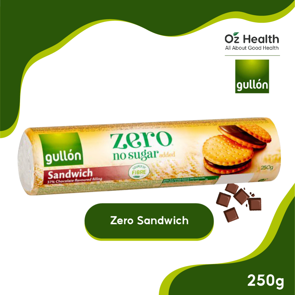 Gullon ZERO No Sugar Added Sandwich 250g | Shopee Singapore