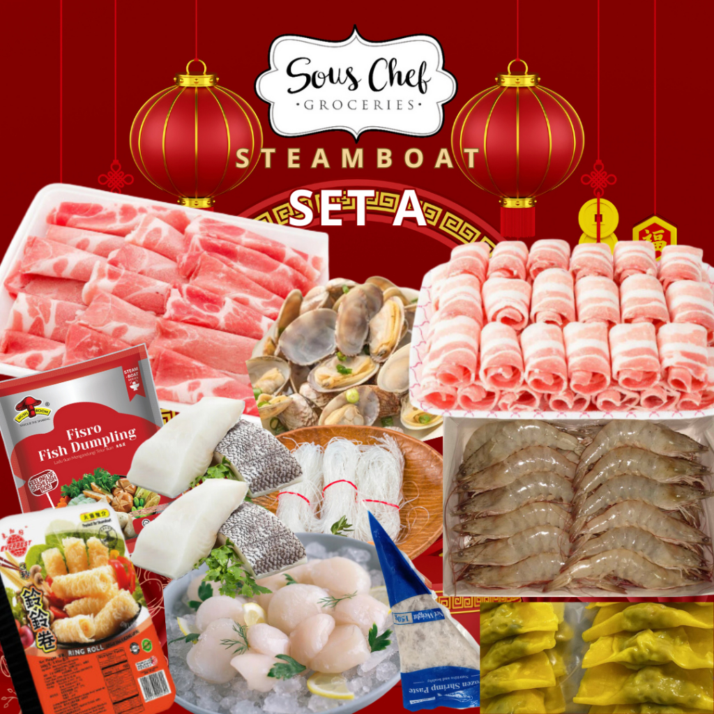 [CNY] PREMIUM HOT POT BUNDLE SET / STEAMBOAT SET/ CHINESE NEW YEAR ...