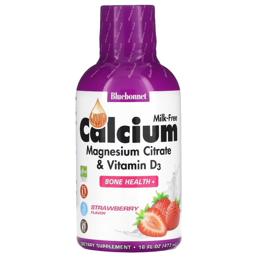 (CLEARANCE) Bluebonnet Nutrition, Liquid Calcium, Magnesium Citrate ...