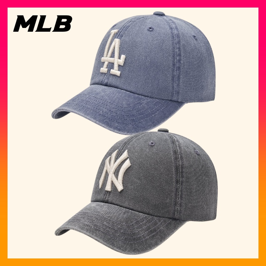 MLB H-Fit Pigment Unstructured Ball Cap (2025New) | Shopee Singapore