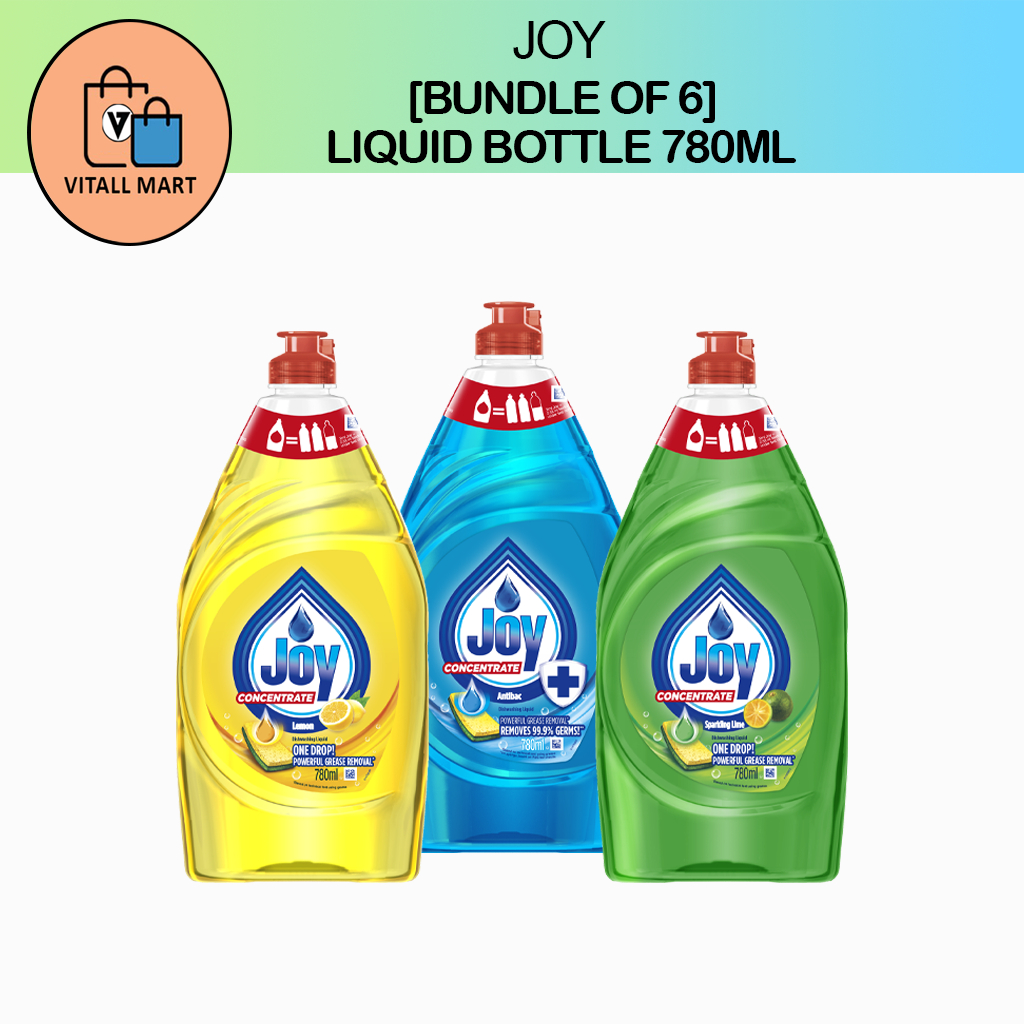 [Bundle Of 6] JOY Hand Dishwashing Liquid 780ml | Shopee Singapore