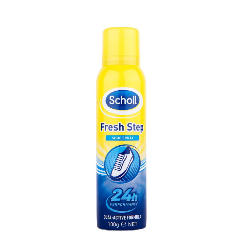Scholl Fresh Step Anti-Perspirant Foot Spray Shoe Spray Odor-X Ultra ...