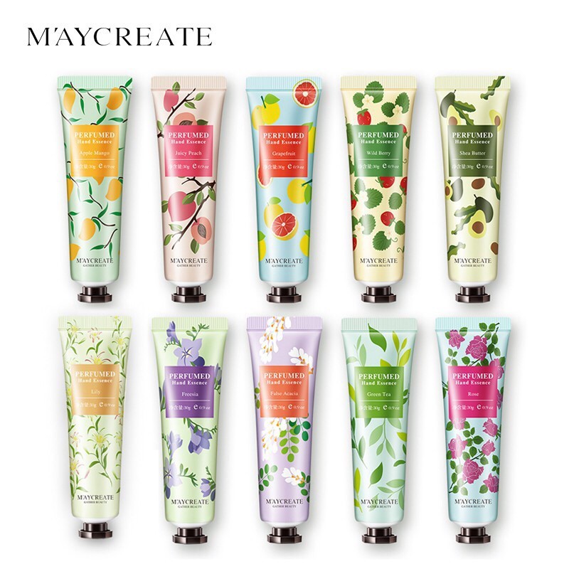 SG SELLER ️MAYCREATE Plant Extract Perfumed Hand Cream 30g DOOR GIFT 健美 ...