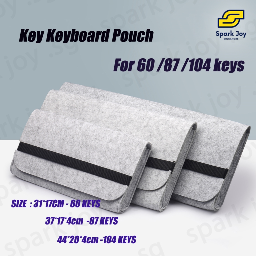 【SG】Portable Mechanical Keyboard Storage Bag For 60 87 104 108 Key ...