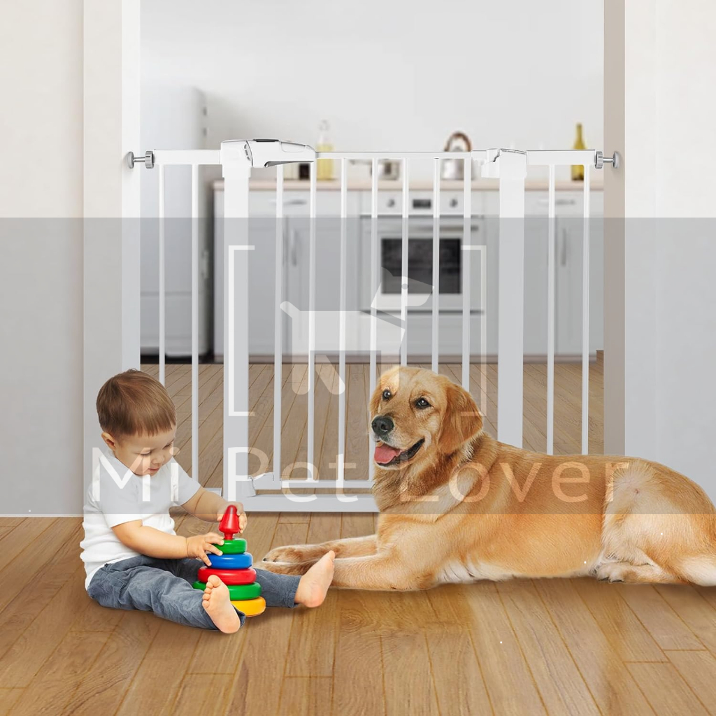 【Mi Pet Lover】Auto Close Pet Gate, Baby Gate | Shopee Singapore
