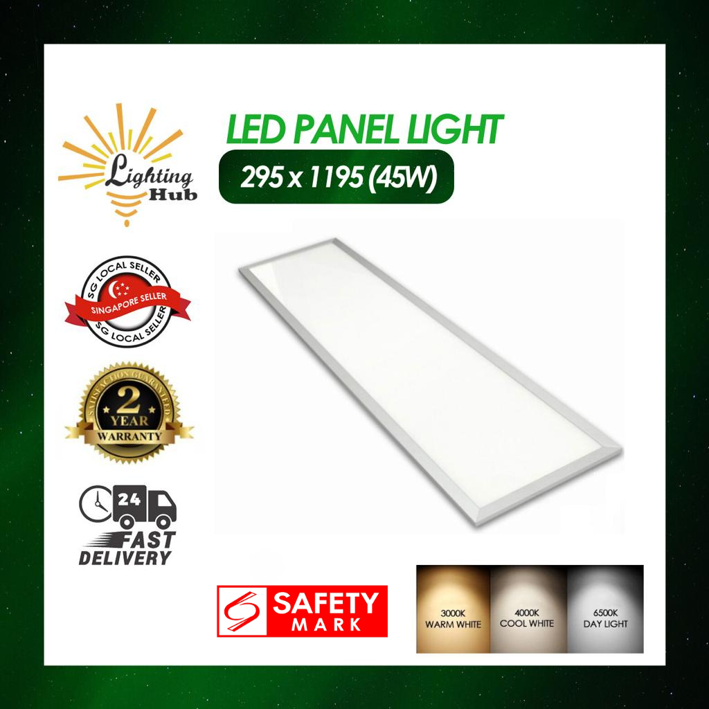 Lighting Hub LED Panel Light 45W/90W (3000K/ 4000K/ 6500K) for office ...