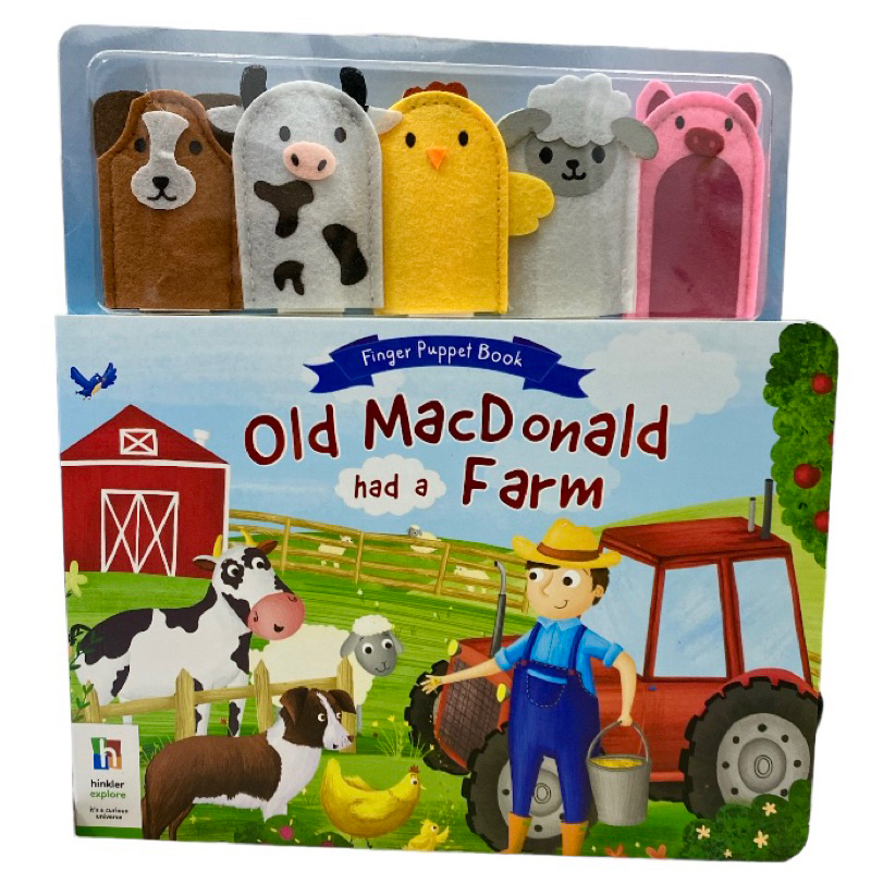 [SG Stock] Finger Puppet Book : Old MacDonald had a Farm | Shopee Singapore